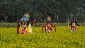Gomira: A Captivating Masked Dance of Bengal - The Floating Pebbles